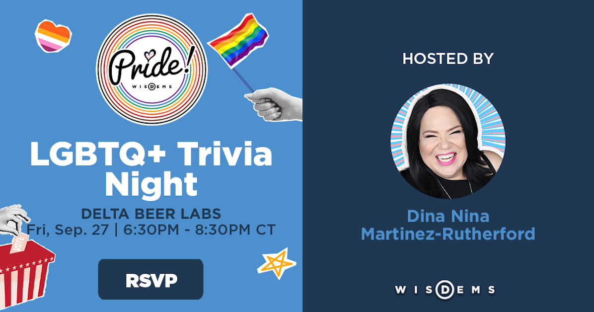 LGBTQ+ Trivia at Delta Beer Labs with Host Dina Nina · WisDems